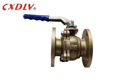 China 2 Inch ANSI150LB C95800 Ball Valve with Handle Lever Seawater Medium for sale