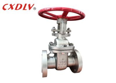 China Flexible Wedge CF8 Body Gate Valve with Handle Wheel Outside Screwed and Yorker Rising Stem ANSI150 for sale
