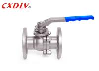 China DIN Standard Split Body 2pc Full Port Ball Valve PTFE PPL Soft Seat DN15-DN200 PN16-PN40 for sale