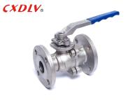 China DIN Standard Split Body 2pc Full Port Ball Valve PTFE PPL Soft Seat DN15-DN200 PN16-PN40 for sale