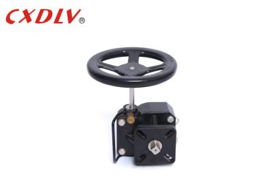 China Ball Valve Gear Box Actuator Handwheel with Black Color for sale