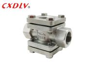 China Investment Casting Sight Glass Flow Indicator Screw Ends DN15 DN25 for sale