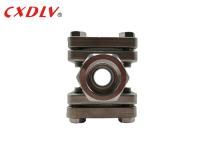 China Investment Casting Sight Glass Flow Indicator Screw Ends DN15 DN25 for sale
