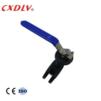 Cina Collegamento di galleggiamento della flangia di operazione della leva della valvola a sfera PN16 in vendita