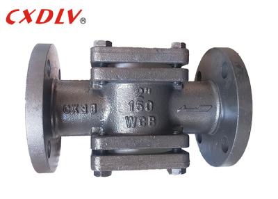 China A216 WCB flanschte Schauglas 150LB Rf milderte Quarz-Inline-Durchflussanzeiger zu verkaufen