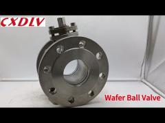 Valvola a sfera monoblocco con tipo di wafer DN15-DN200