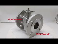 Valvola di regolazione attivata pneumatica della valvola a sfera della doppia flangia sostituta 150LB