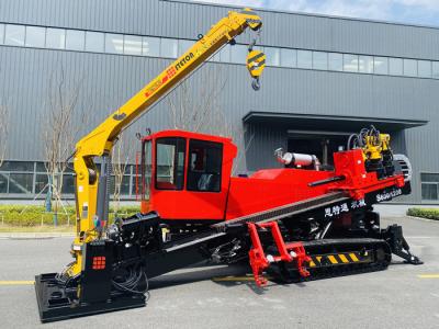 China 600KN Pullback Horizontal Directional Drilling Machine 194KW Engine for sale
