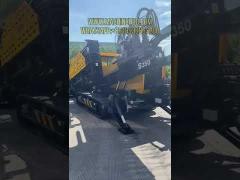 Trenchless HDD Directional Drilling Machine With 3 Speed Thrust