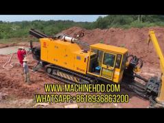 Fast Travelling  Powerful AC Cabin 100 Ton Hdd Drilling Machine