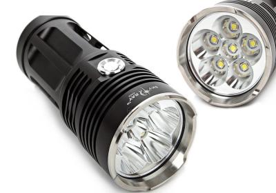 China Super Bright 8500Lm 6X CREE L2 LED Candle Flashlight Searching Fishing Flashlight for sale