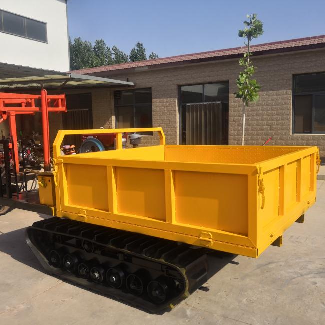 Mountain Agricultural Crawler Transporter in operational environment