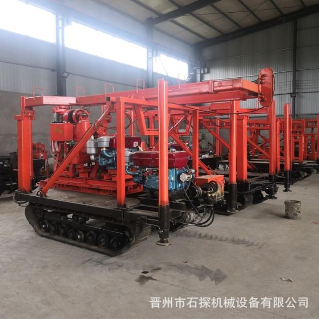 Rotary Crawler Hydraulic Rock Drilling Machine in operation