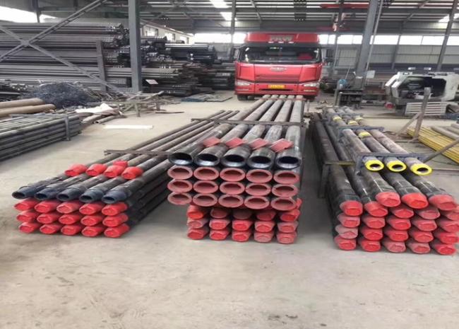 Polygonal Kelly DTH Drill Rod in industrial application