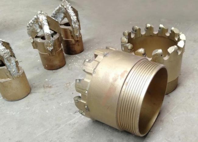 Polycrystalline Diamond Compact Water Well Drill Bit in operation