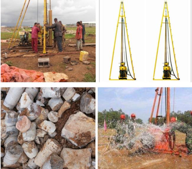 Multi Purpose Efficiency Soil Testing Drilling Machine 300 Meters Depth Gy 200 3