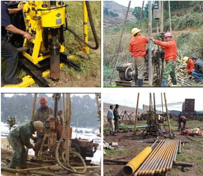 Xy-1 Hydraulic 100m Engineering Drilling Rig Rock Geological Exploration 2