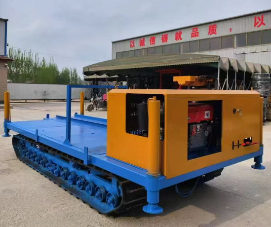 Side view of track assembly