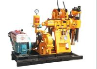 China 150m Small Borewell Machine for Soil Testing Sample Collection 15KW Diesel Rotary Drilling Rig for sale