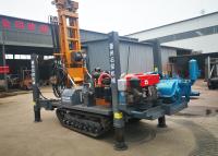 China ST 260 Crawler Mounted Pneumatic Drilling Rig 260m Depth 380V for Deep Borewell for sale