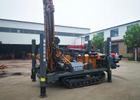 China ST 260 Crawler Mounted Pneumatic Drilling Rig 260m Depth 380V for Deep Borewell for sale