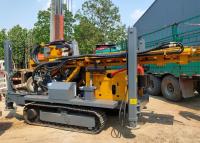 China 350m Deep Crawler Mounted DTH Drill Rig Multifunctional Borehole Water Well Drilling Machine for sale