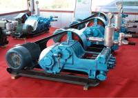 China BW 250 Horizontal Triplex Single Acting Reciprocating Piston Drilling Mud Pump 100mm Stroke 15kW for sale