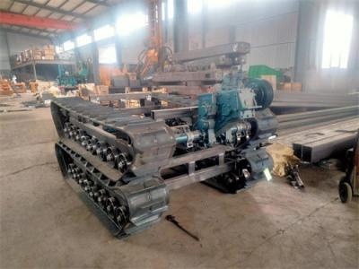 中国 あく仕事のために安定性が高い合金鋼のクローラー トラック下部構造 販売のため