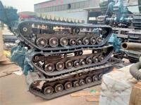 China 1.5 MT Loading Capacity Crawler Track Undercarriage for Mining Drilling Rigs - 2400mm Length, 720mm Track Width for sale