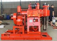 China Shitan XY-1A Borehole Drilling Machine 150m Depth Diesel Engine Wheels Mounted for sale