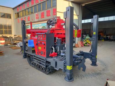 China 4t Pneumatic Drilling Rig With 2.5km/H Walking Speed And 3m Drilling Rod Length for sale