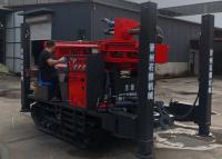 China 18t Lifting Force Pneumatic Water Well Drilling Rig 200m Depth Crawler ST 200 for sale