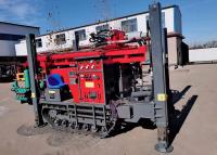 China ST 200 Pneumatic Drilling Rig 200m Depth Water Well Borehole Machine 18T Lifting Capacity for sale