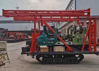 China GK 200 Crawler Mounted Drill Rig 200m Depth Diesel Engine Water Well Exploration for sale