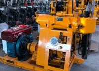 China Hydraulic Feed Engineering Drilling Rig 200m Depth for Gold Mining Core Sampling for sale