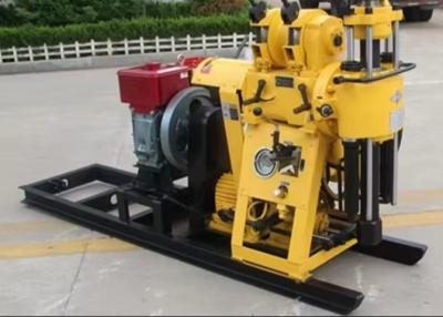 China 100m Soil Test Drilling Machine Geotechnical Drill Rig With Mud Pump for sale