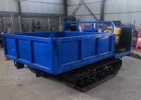 China Self Loading Tracked Dumper Crawler Transporter 800kg 13hp Diesel Engine Low Fuel Consumption for sale