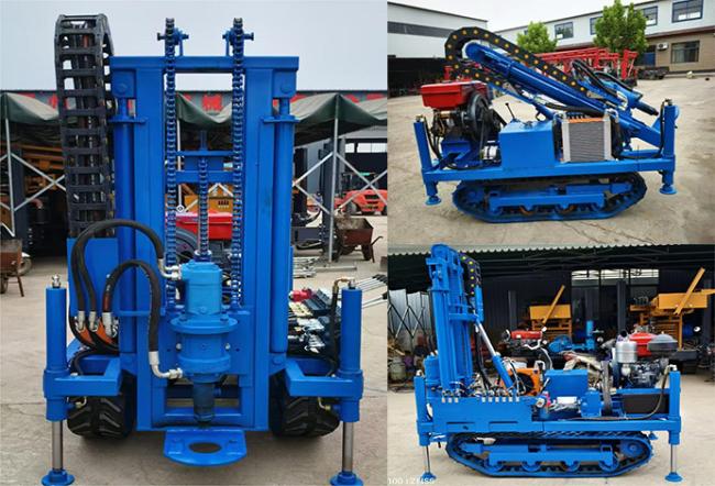 ST150 Engineering Drilling Rig Machine in operation