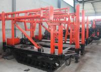 China Crawler Mounted Drill Rig 100-300m Depth 65kW Power 5000-6500N.m Torque for Geological Exploration for sale