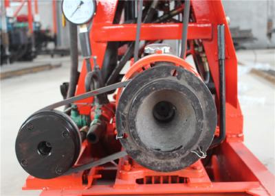 China High Efficiency Core Drill Rig XY-1 Red Color For Coal Mining Exploration for sale