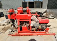 China XY-1A Hydraulic Diamond Drilling Rig 200m Depth 75mm Borehole Diesel Powered Rotary Drill for sale