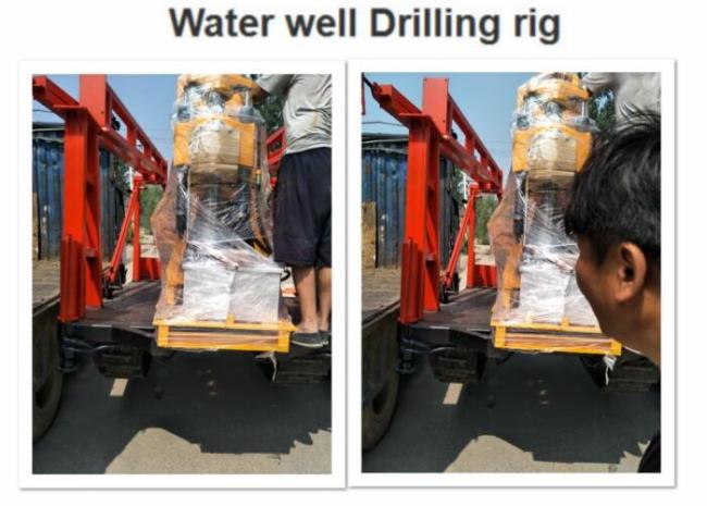 Track Mounted Drilling DTH Boring Machine XY-1 Crawler Type in operation