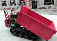 China Durable Small Tracked Dumper 1000kg Capacity with 17Kw Yuchai Engine and Automatic Transmission for sale