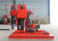 China Red GK200 Engineering Drilling Rig - 200m Depth 300mm Diameter Portable Core Drilling Machine for sale