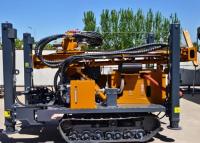 China Diesel Engine Pneumatic Deep Drilling Rig 180m with BW250 Mud Pump for sale