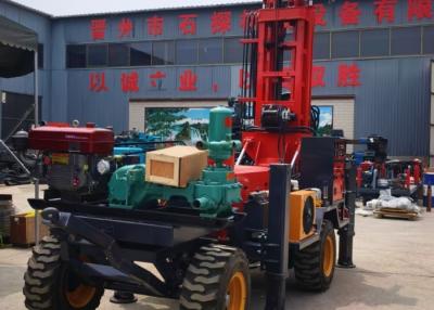 China 100/200/300 Meters Deep Rock Well Drilling Machine For African Water Borehole Projects for sale