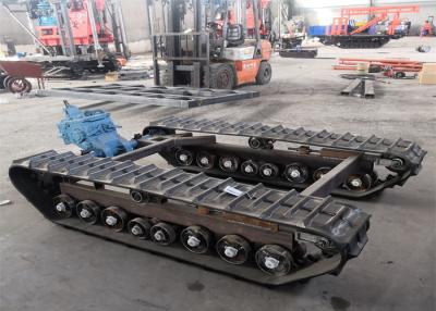 China Simple Operation Rubber Track Assembly With High And Low Speed Travel for sale