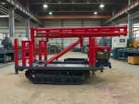 China Thickened Hydraulic Tower Crawler Walking Chassis 6.5m Height 3500kg for 50-300 Drilling Rigs for sale