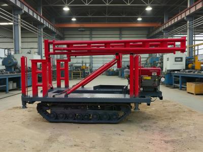 China Thickened Hydraulic Tower Crawler Walking Chassis With Electric Starter for sale