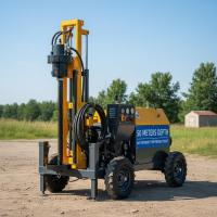 China Shitan ST50C Engineering Drilling Rig 30-50m Depth Electric Diesel for sale